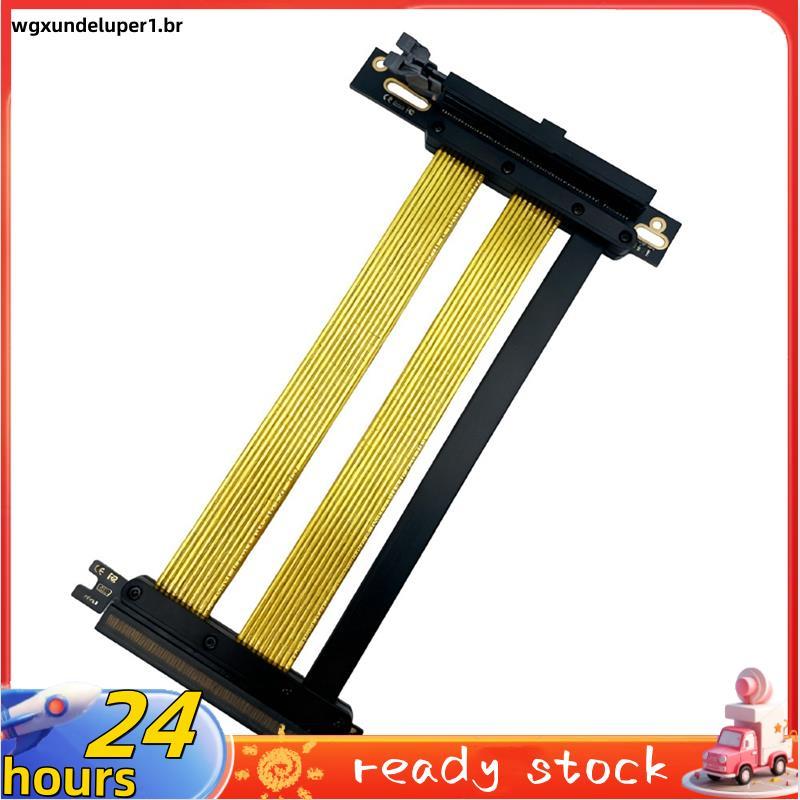 Cabo Riser PCIe 5.0 X16-90 ° De Extensão GPU 32GT/S Speed Para RTX5090 ...