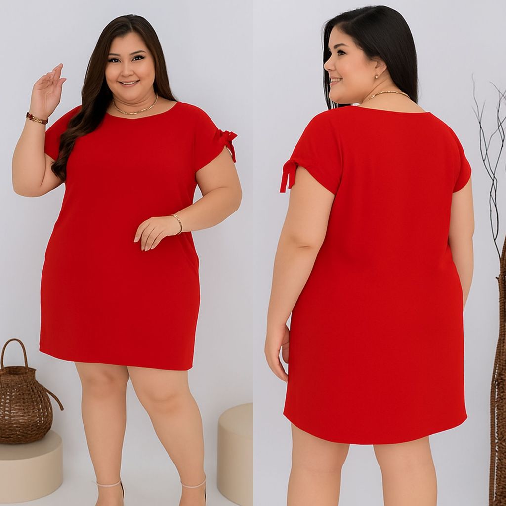 Vestido Feminino Duna Plus Size Soltinho Moda Premium Casual ...
