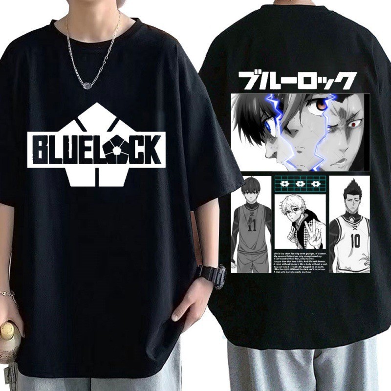 2026 Camiseta Com Código Europeu Padrão Japão Anime BLUE LOCK ...