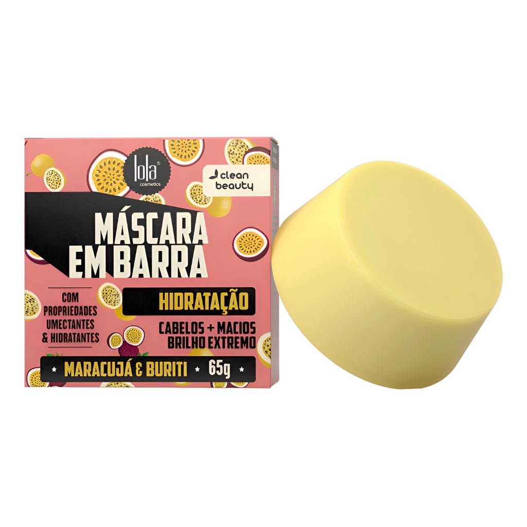Lola Cosmetics Hidratação - Máscara Capilar Em Barra 65g Única | Shopee ...