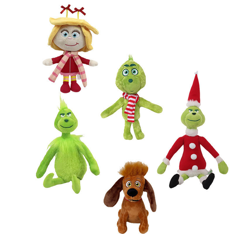 Brinquedo de Pelúcia Monstro Verde do Grinch, Boneco Monstro Verde ...