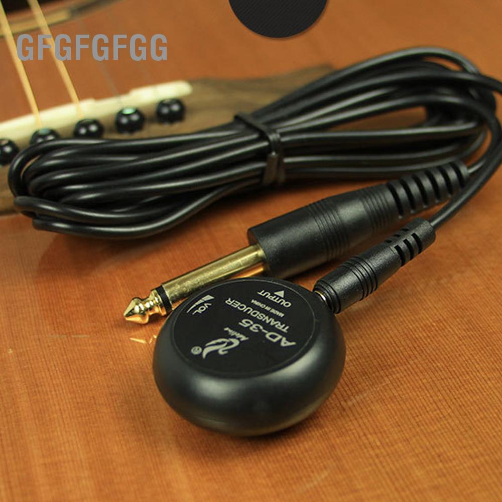 Gfgfgfgg AD 35 Mini Captador de Som Piezo Transdutor com Controle de ...