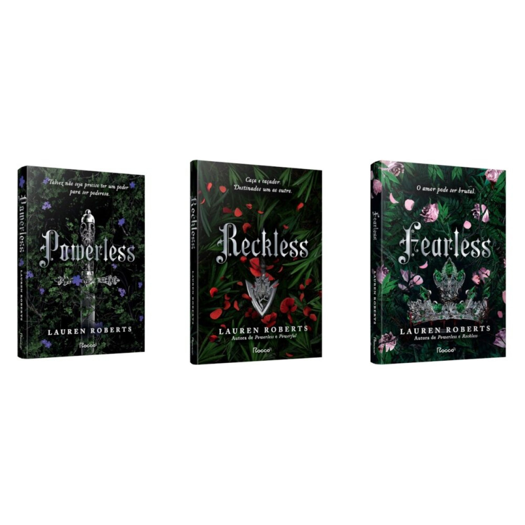 Kit Powerless + Reckless + Fearless (Lauren Roberts) | Shopee Brasil