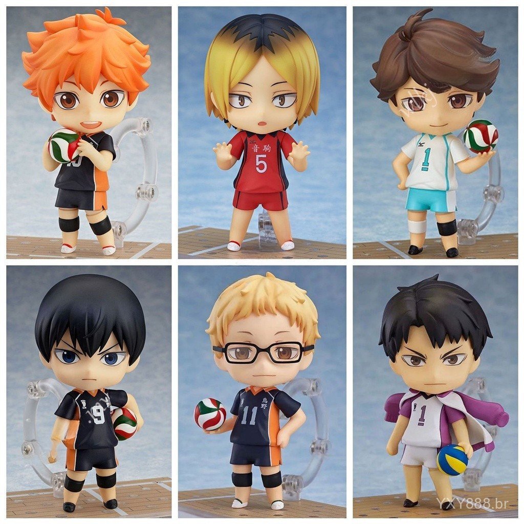 Haikyuu Nendoroid Voleibol Menino Oikawa Hinata 605 Shoyo TKageyama1455 ...