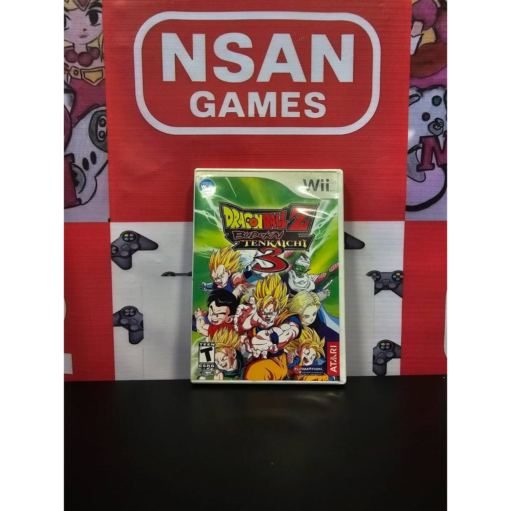Dragon Ball z Budokai Tenkaichi WII | Shopee Brasil