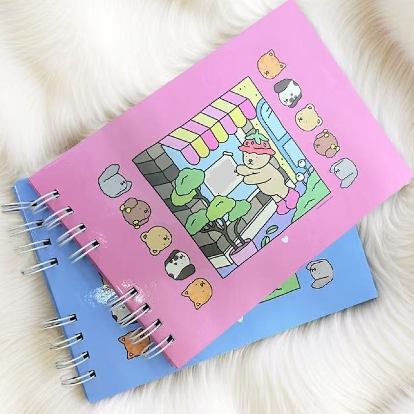 Livro De Colorir Bob Good Capa Dura 50 Imagens Páginas A5 Caderno de ...