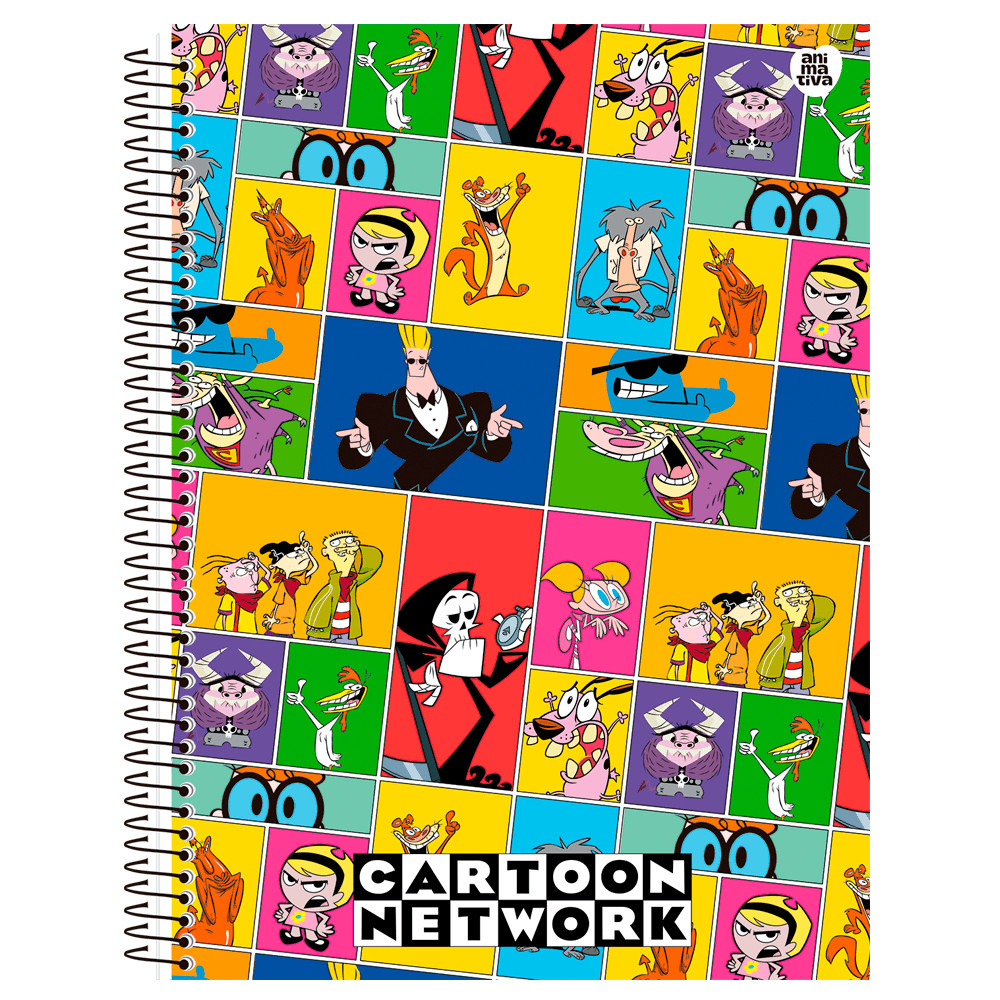 Caderno Universitário 1x1 80 Fls C.D. Animativa - Cartoon Network 4 ...