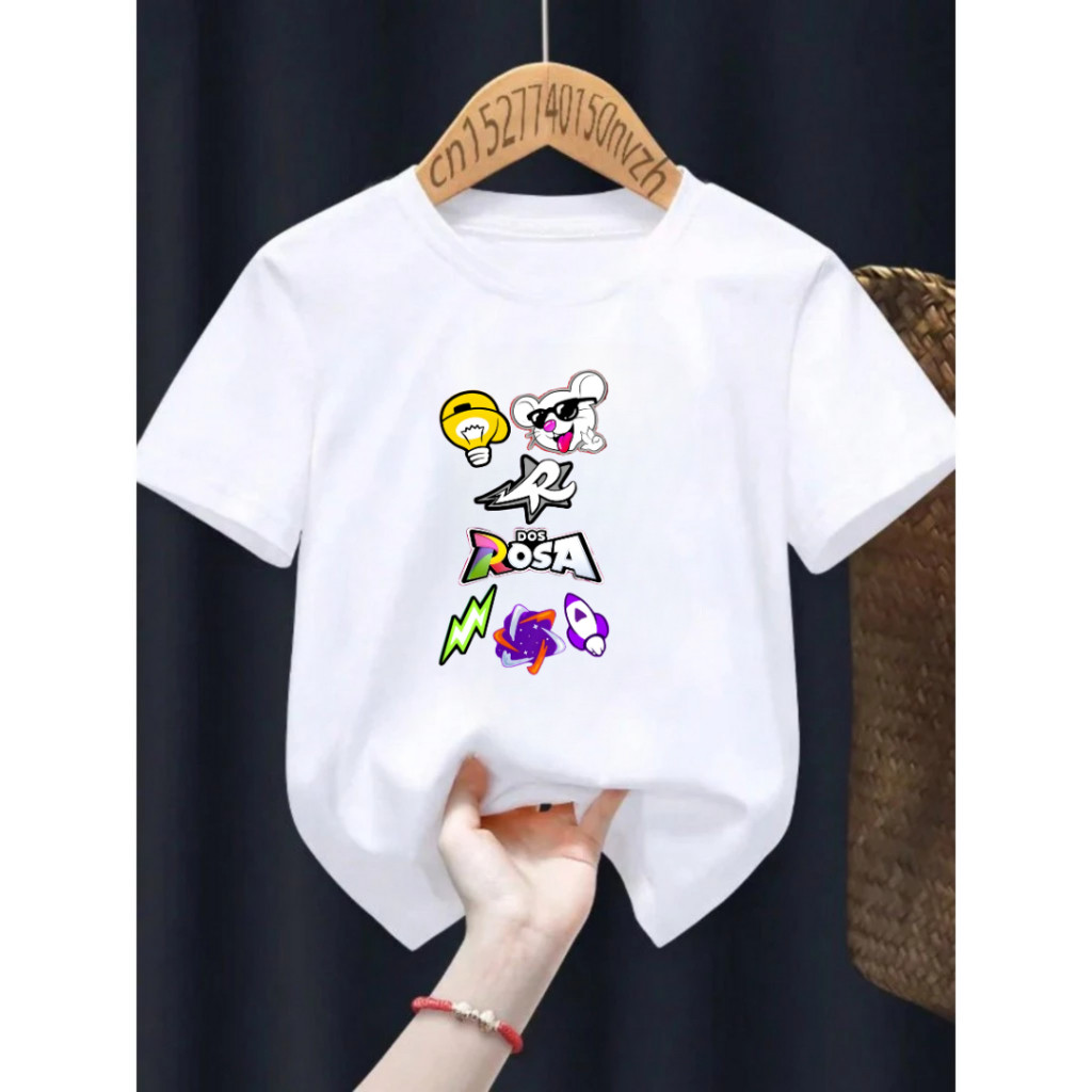 Camiseta Infantil Emilly Emili Emily Vick Os Rosas modelo novo | Shopee ...