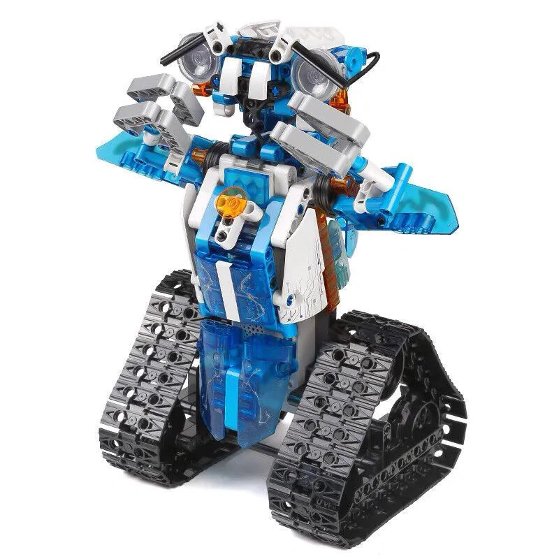 Robo tipo lego de montar com 369 peças com motor eletrico para ...