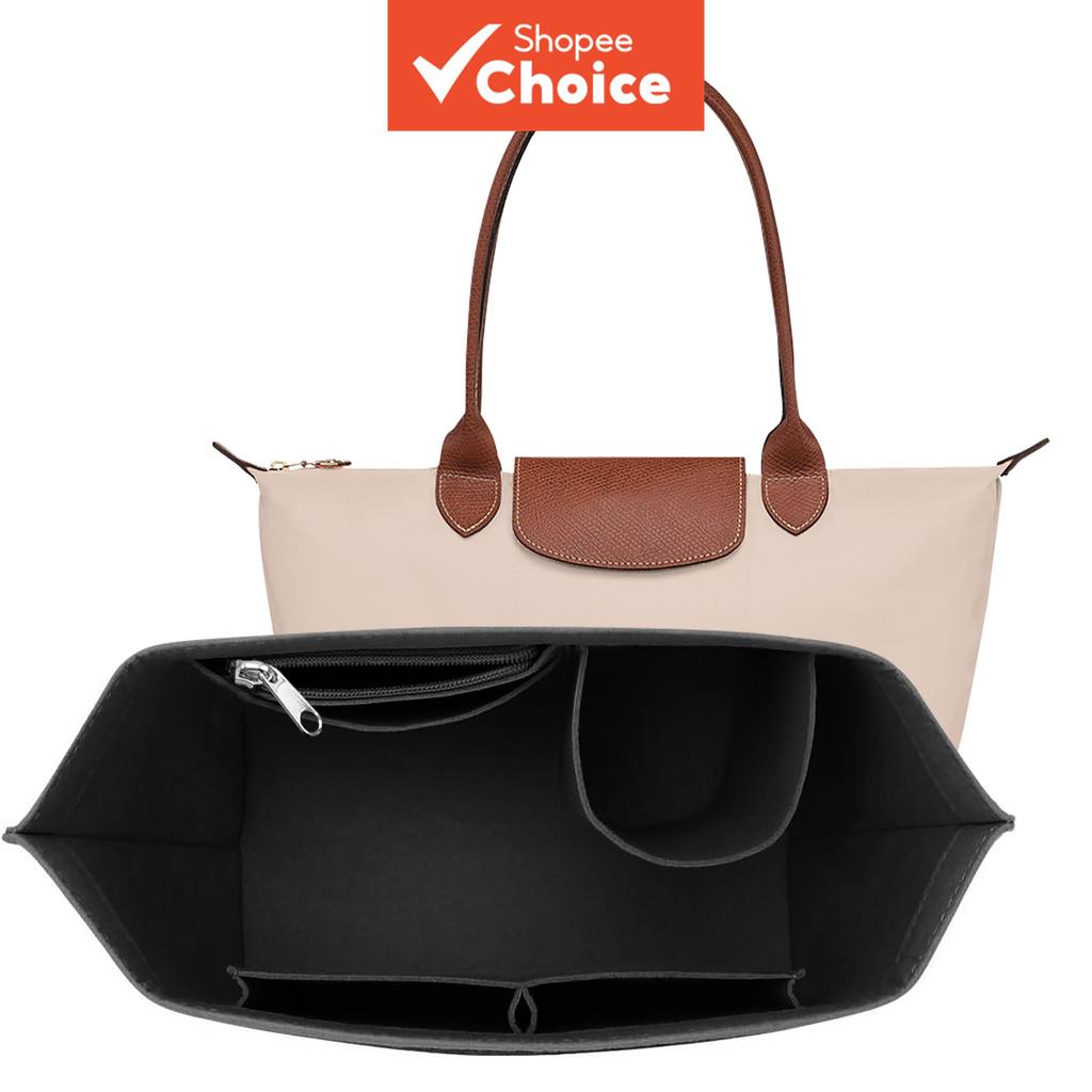 Organizador de Bolsa de Feltro Compatível com Longchamp Mini, Forro de ...