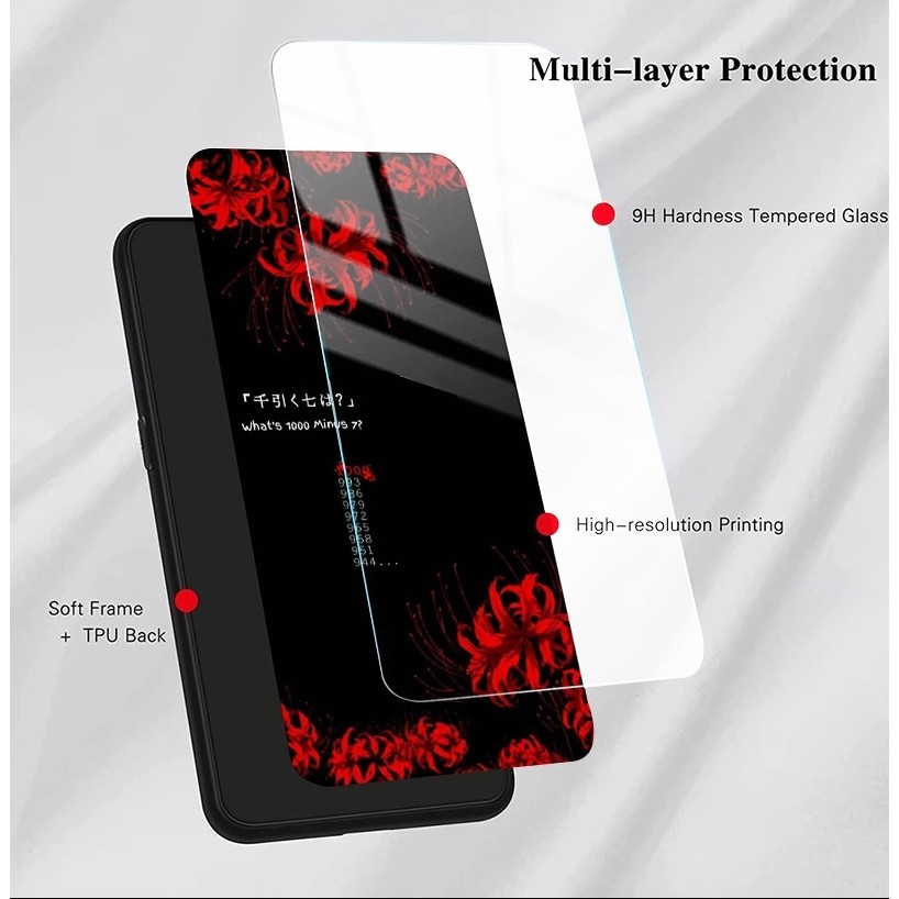 Tokyo Ghoul (2) Capa De Telefone De Vidro Temperado Para Xiaomi Redmi ...