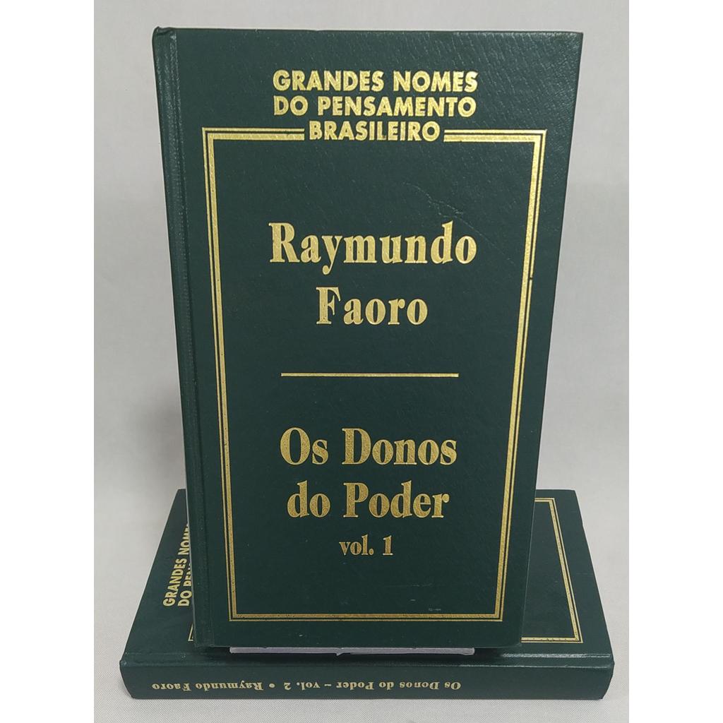 Os Donos Do Poder - Volume 1 E 2 de Raymundo Faoro 7731095 | Shopee Brasil