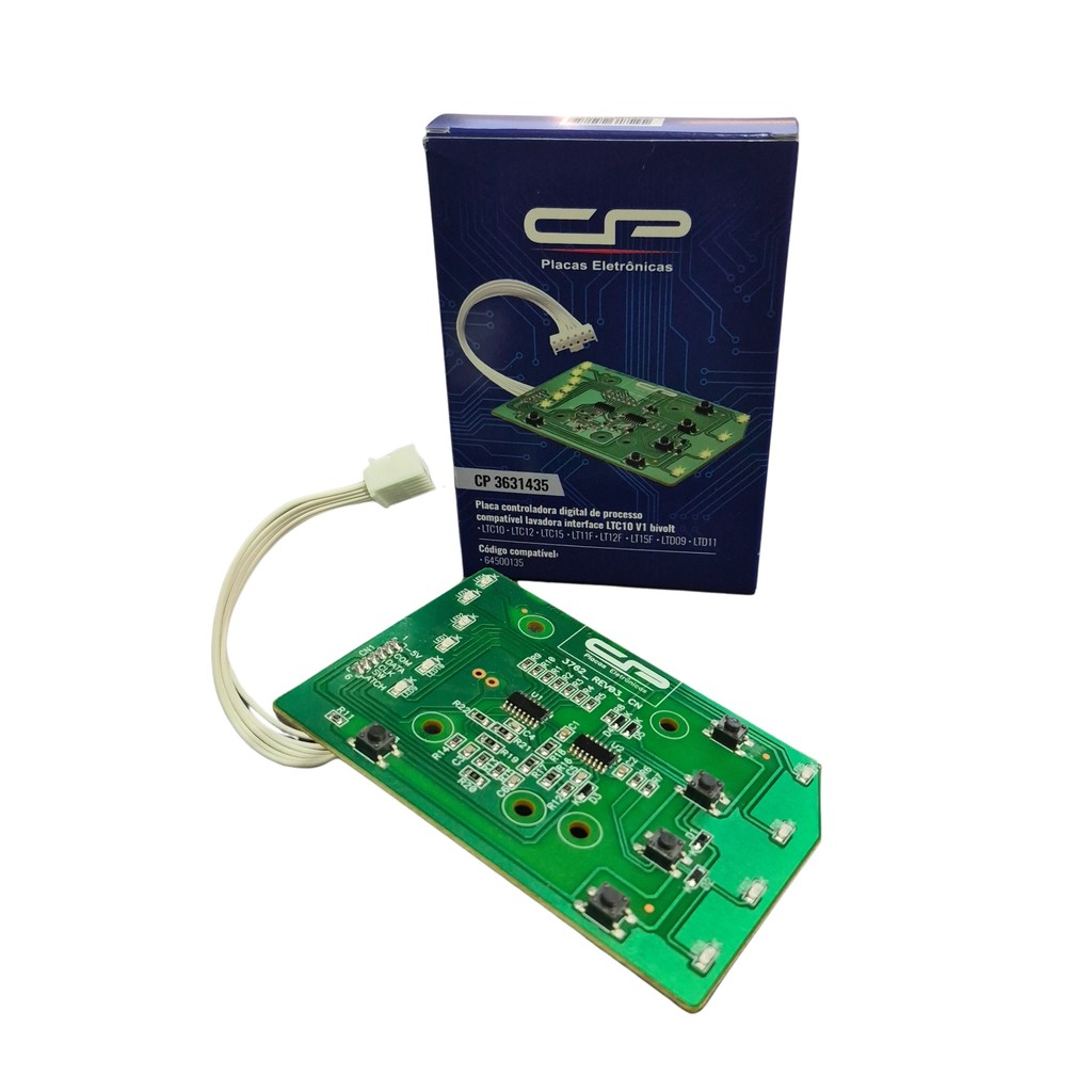 Placa Interface CP3631435 Lavadoras Electrolux LTC10 LT12F | Shopee Brasil