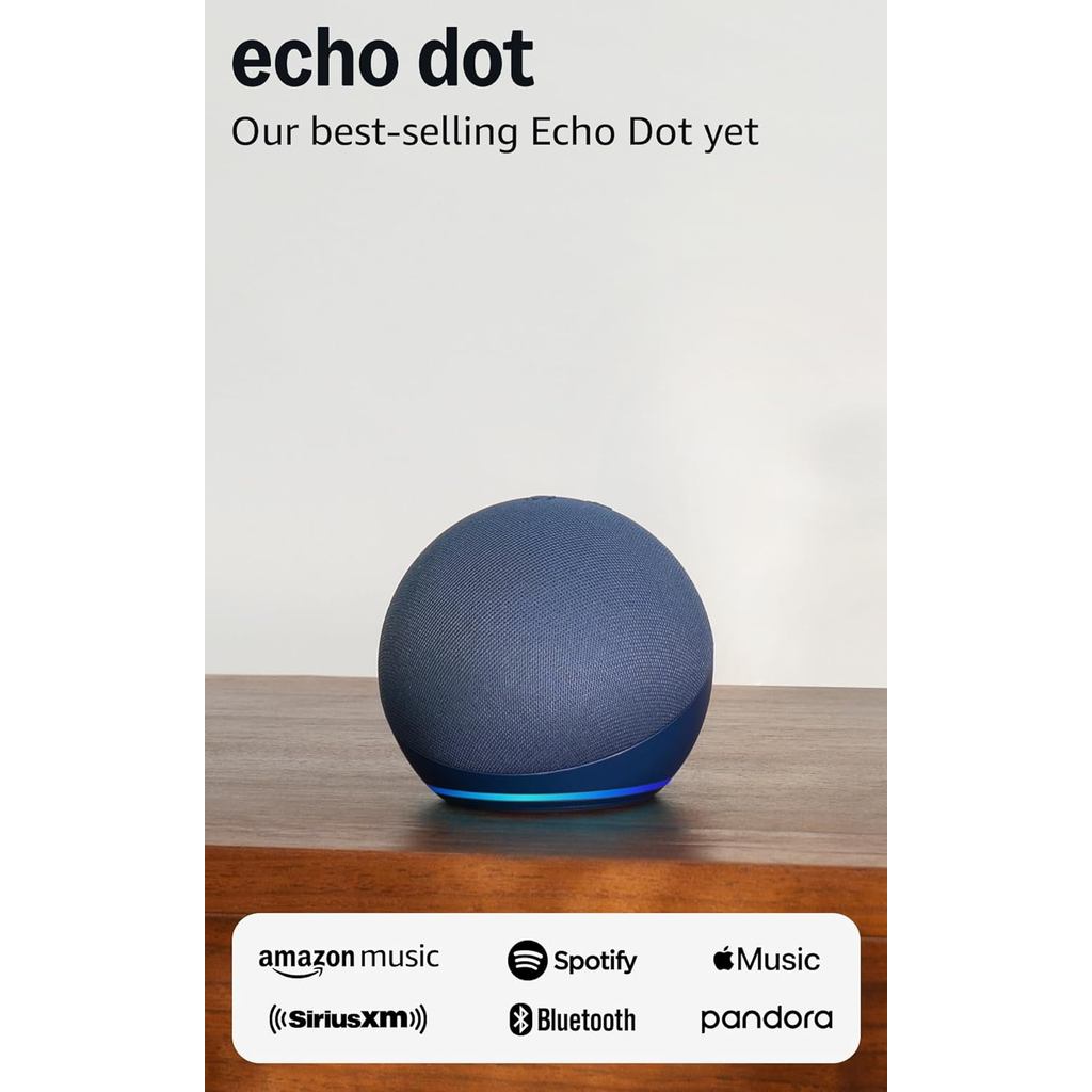 Like-New Echo Dot (Modelo Mais Novo) , Alto-Falante Alexa Com Som ...