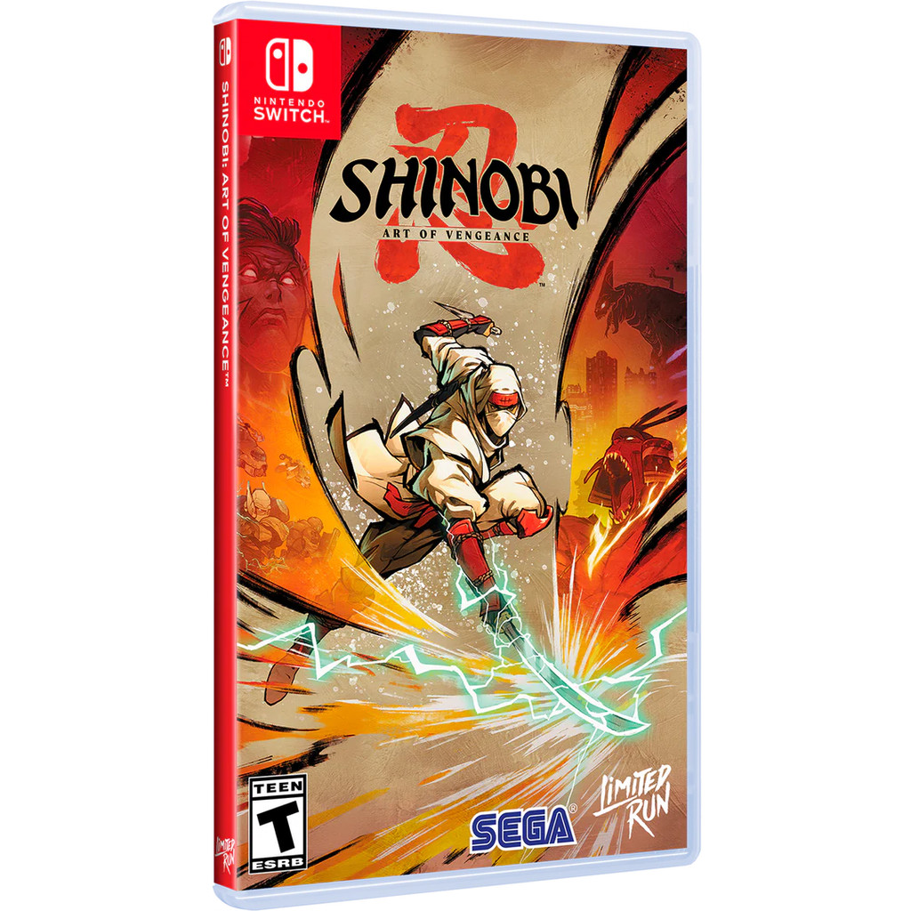 Shinobi Art of Vengeance Switch Limited Run Midia Fisica | Shopee Brasil