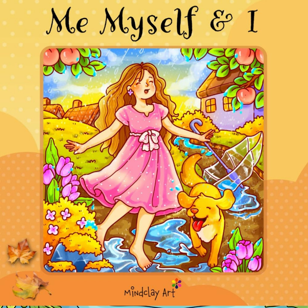 Livro de colorir Me Myself & I Coloring Book - 40 páginas - 120gr ...