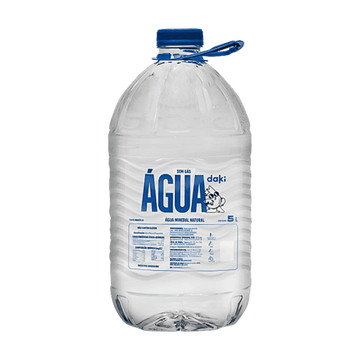 Água Mineral Daki Sem Gás 5L | Shopee Brasil
