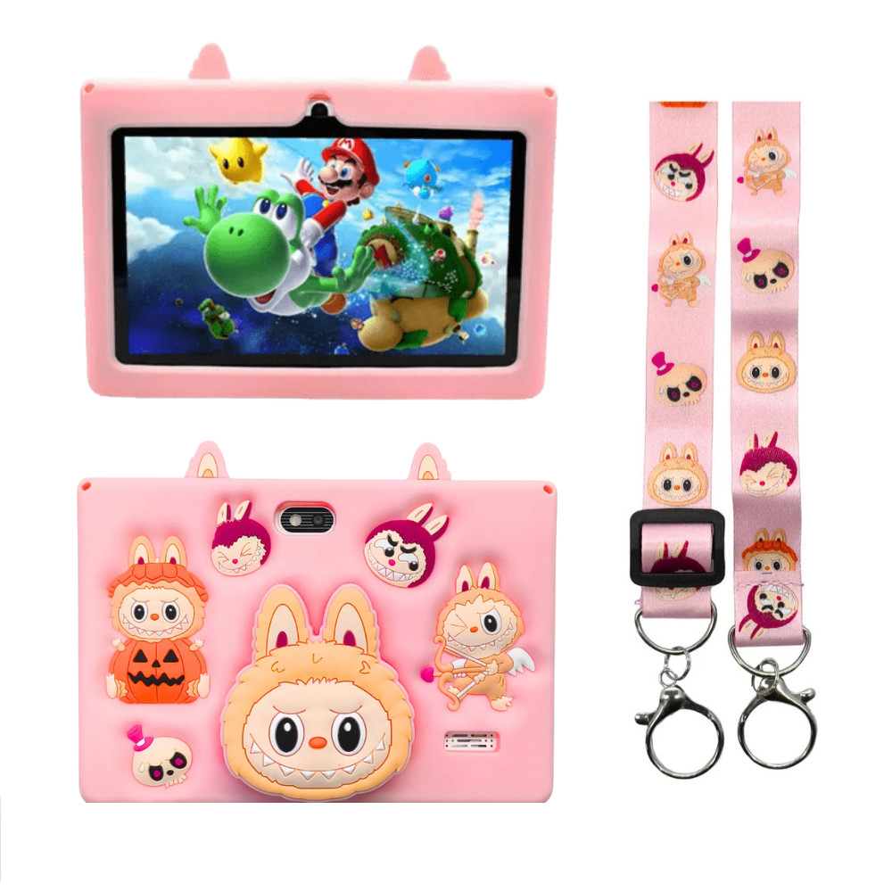 Tablet Labubu Infantil 8gb + 128gb Memória Android 7 Polegadas Wi-fi ...