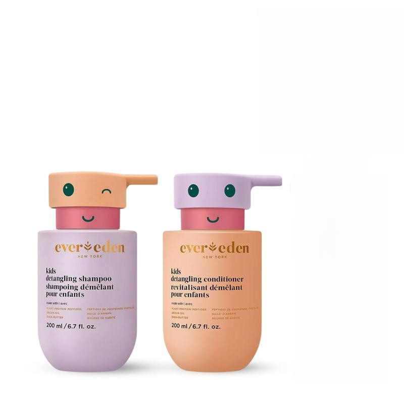 Pacote Duplo de Cuidados Capilares Infantis Evereden - Ingredientes ...