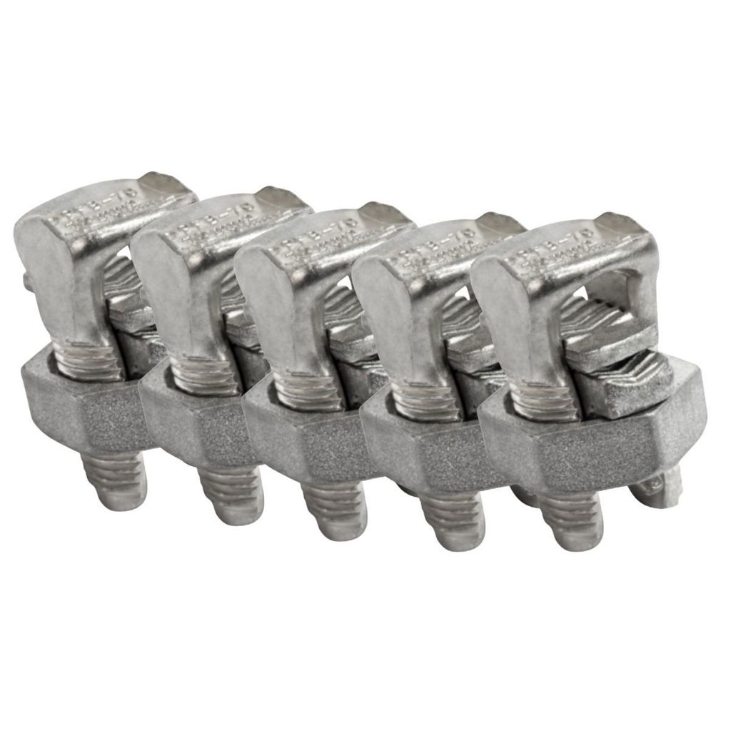Kit 5 Conectores Split-Bolt Bimetálico 70Mm Cobre Intelli | Shopee Brasil