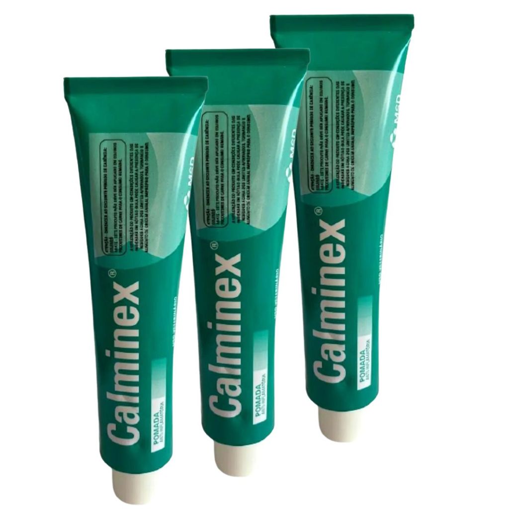 3 CALMINEX POMADA ANTI-INFLAMATÓRIA DOR AGUDA EQUINOS 100G | Shopee Brasil