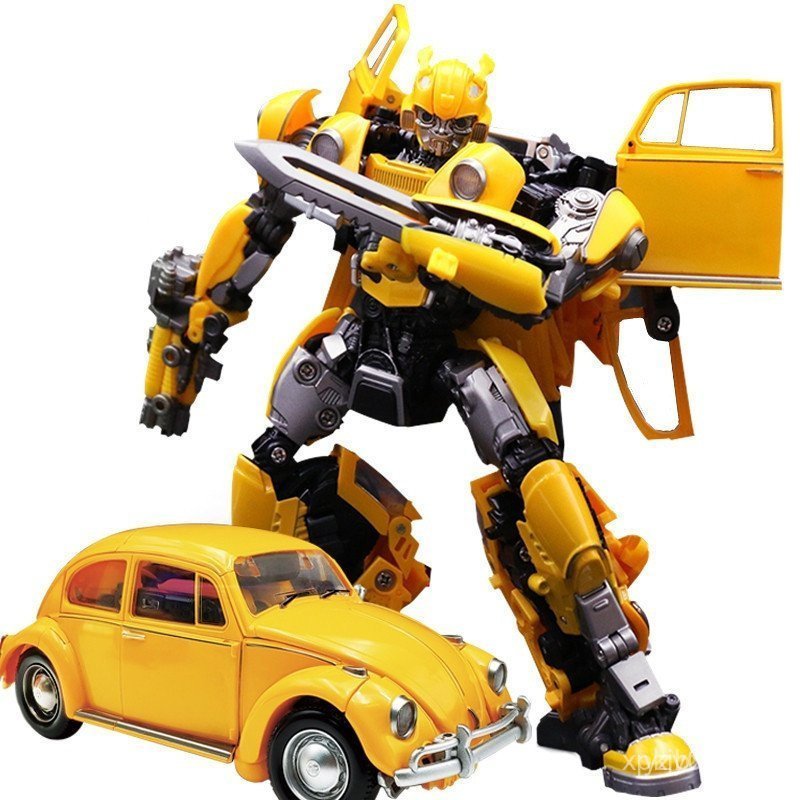 Modelo de Transformers Optimus Prime Bumblebee Carro Robô Brinco KCW8 ...