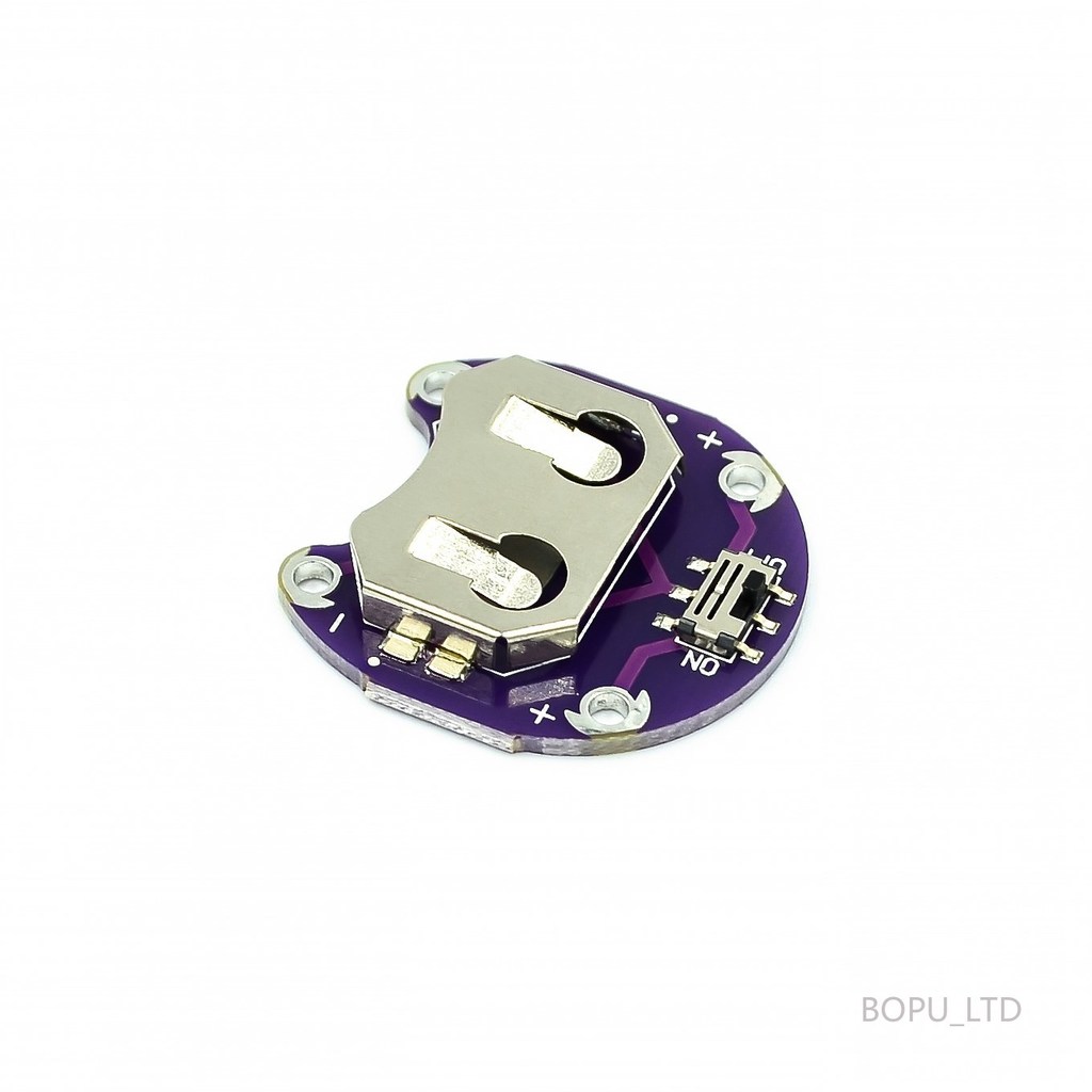 1/5/10pcs LilyPad Suporte De Bateria De Célula Tipo Moeda CR2032 Módulo ...