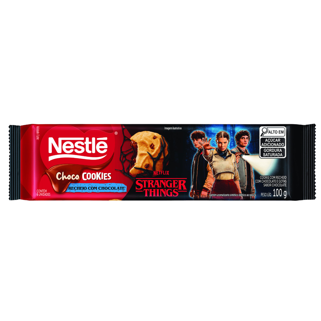 ChocoCookies Rech Choc Nestlé 100g | Shopee Brasil