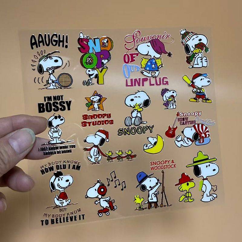 [Snoopy ~] Snoopy Cute Cartoon Decoração Copo de água isolado Capa de ...