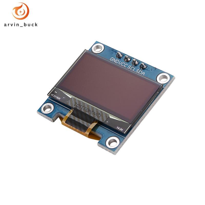 0.96 Polegadas IIC Serial GND 128X64 OLED LCD LED Módulo De Exibição ...