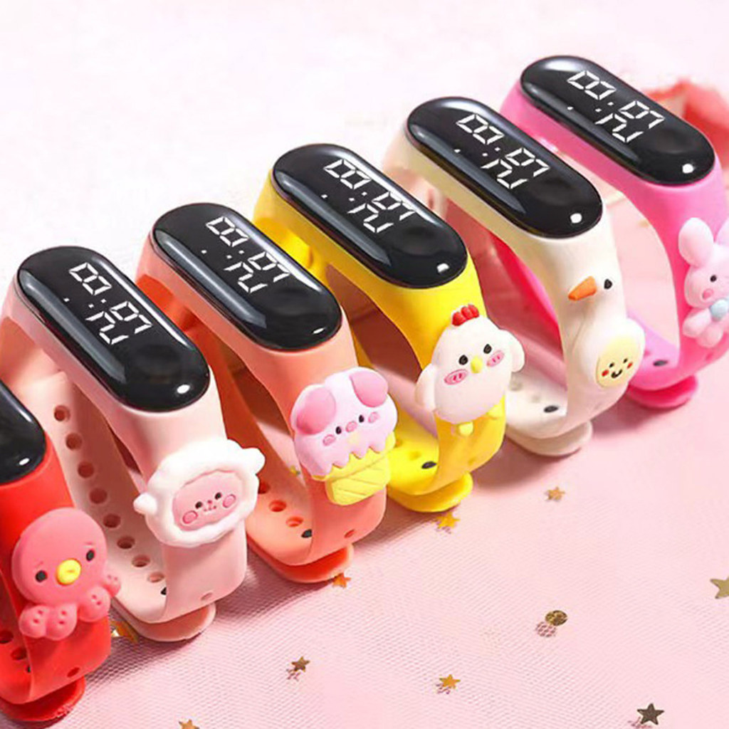 Esportes LED Relógio De Pulso Digital À Prova D'água HD Touch Screen ...