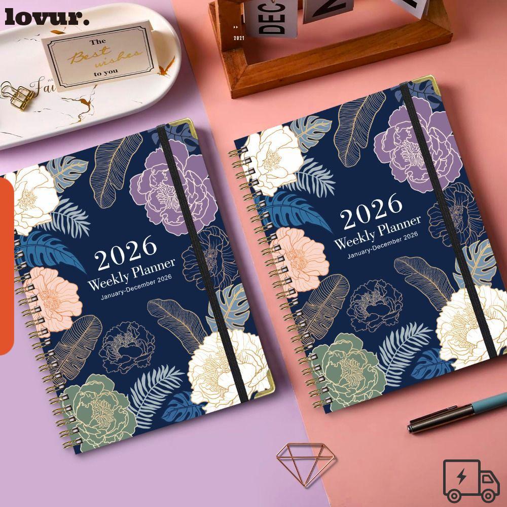 Livro De Programação LOVUR 2026 , Agenda De Caderno De Bobina A5 ...
