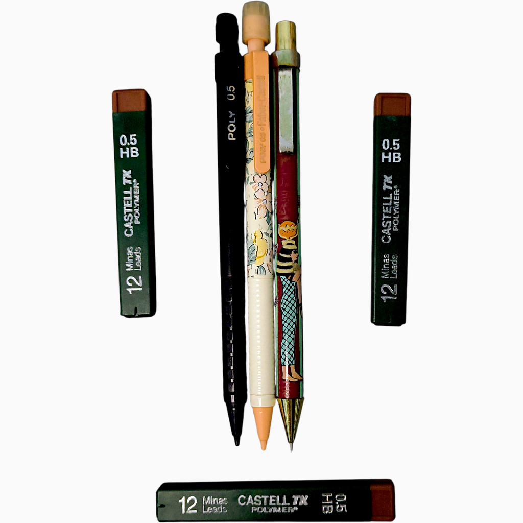 Lapiseiras 0.5 Poly + Micro Lamour - Lote Escolar - Anos 90 | Shopee Brasil