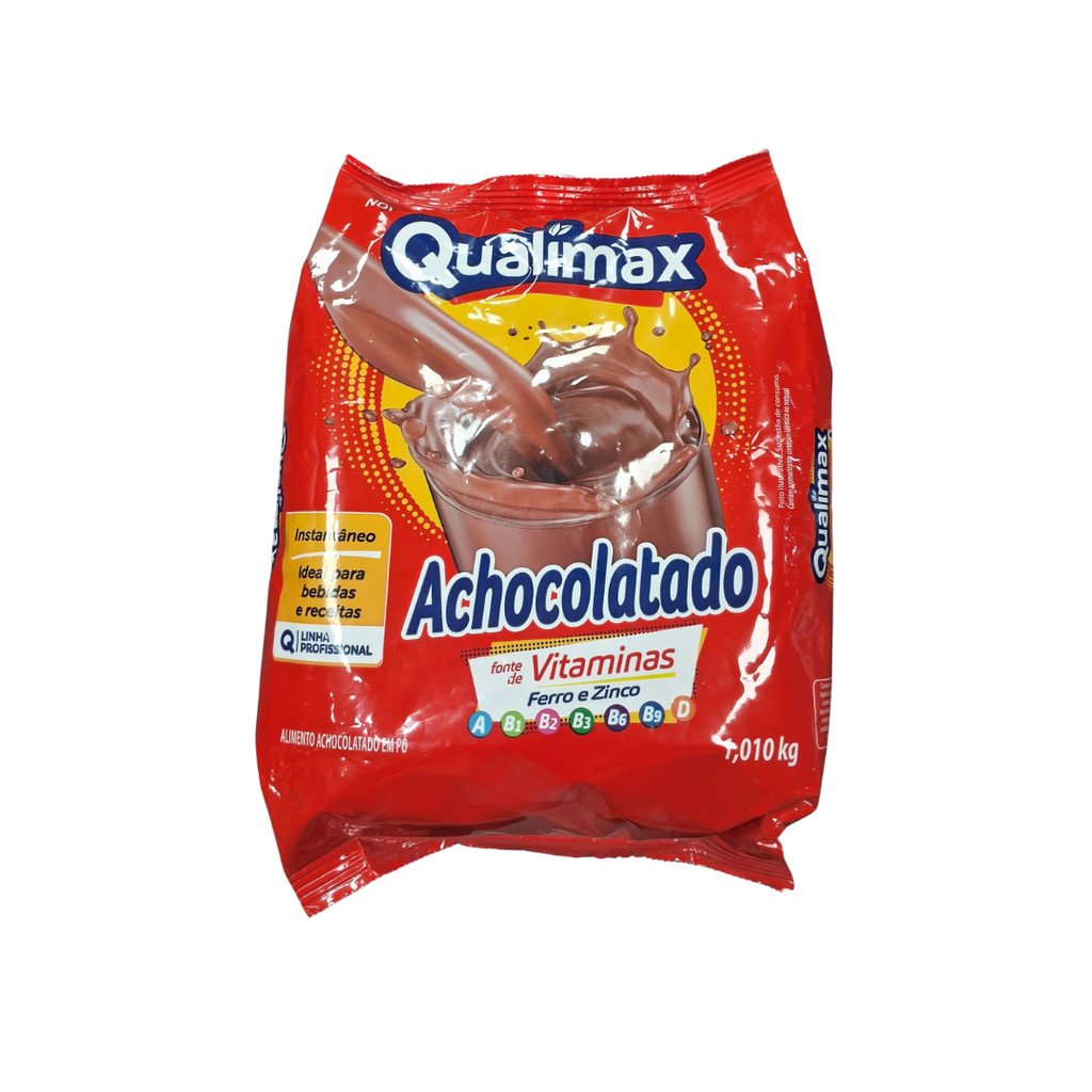 Achocolatado Qualimax 1kg – Rende até 56 Copos | Shopee Brasil