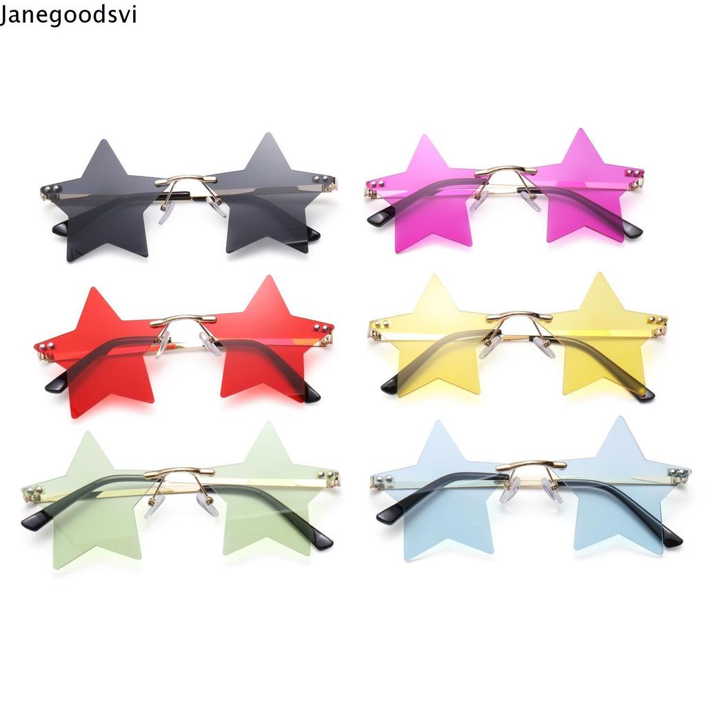 JANEGOODSVI Óculos De Pentagrama Com Decoração De Natal Em Formato De ...