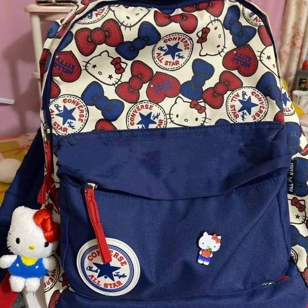 Mochila Y2K Hello Kitty , KT Bolsas Femininas Sanrio Escolar De Desenho Animado | Shopee Brasil