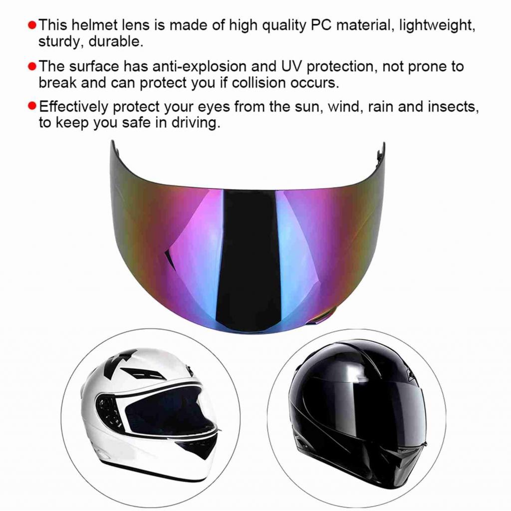 Helmet Lens Visor High Quality Good Design for Home | Shopee Brasil