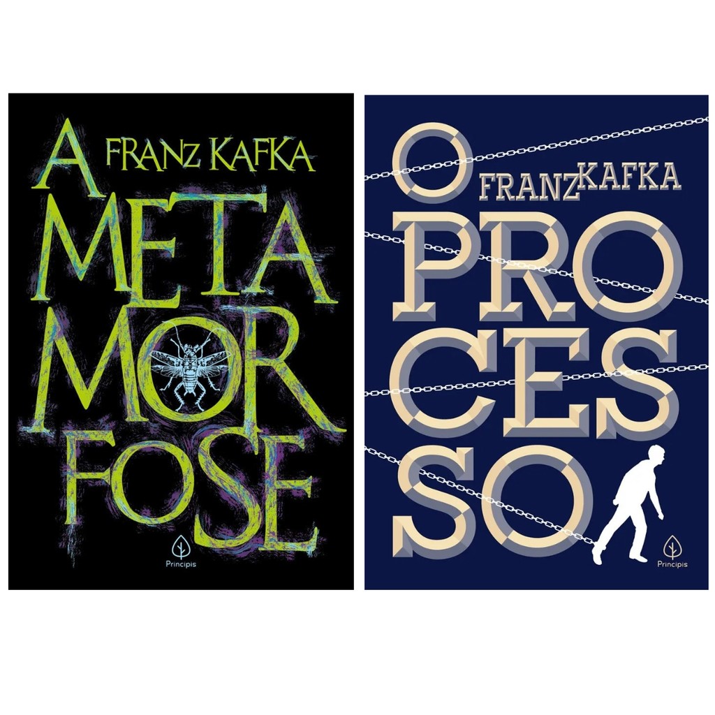 Kit 2 Livros Franz Kafka| A Metamorfose Franz Kafka e O Processo ...