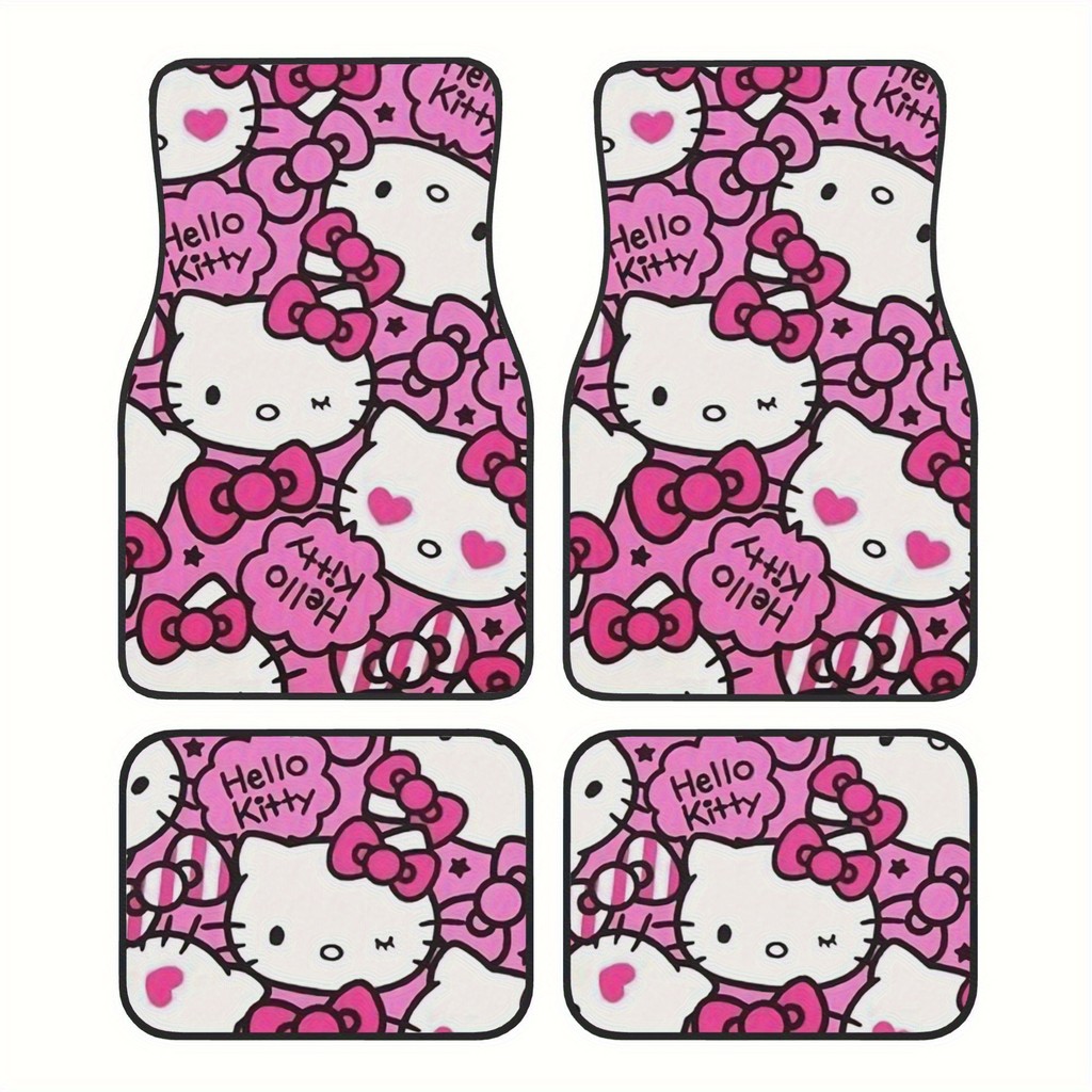 Conjunto Formal de almofadas para pés de carro Hello Kitty (4 peças ...