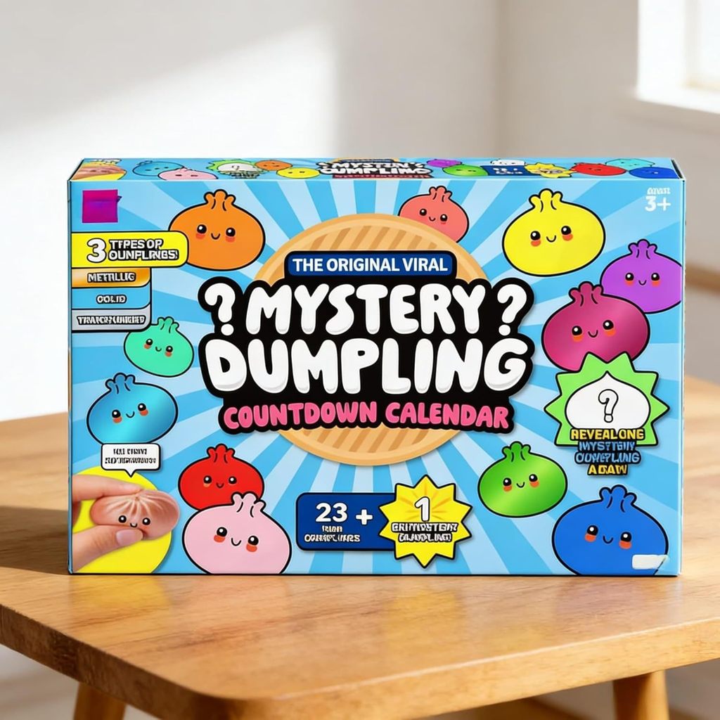 Calendário do Advento de Squishies de Dumpling - Caixa Surpresa de ...