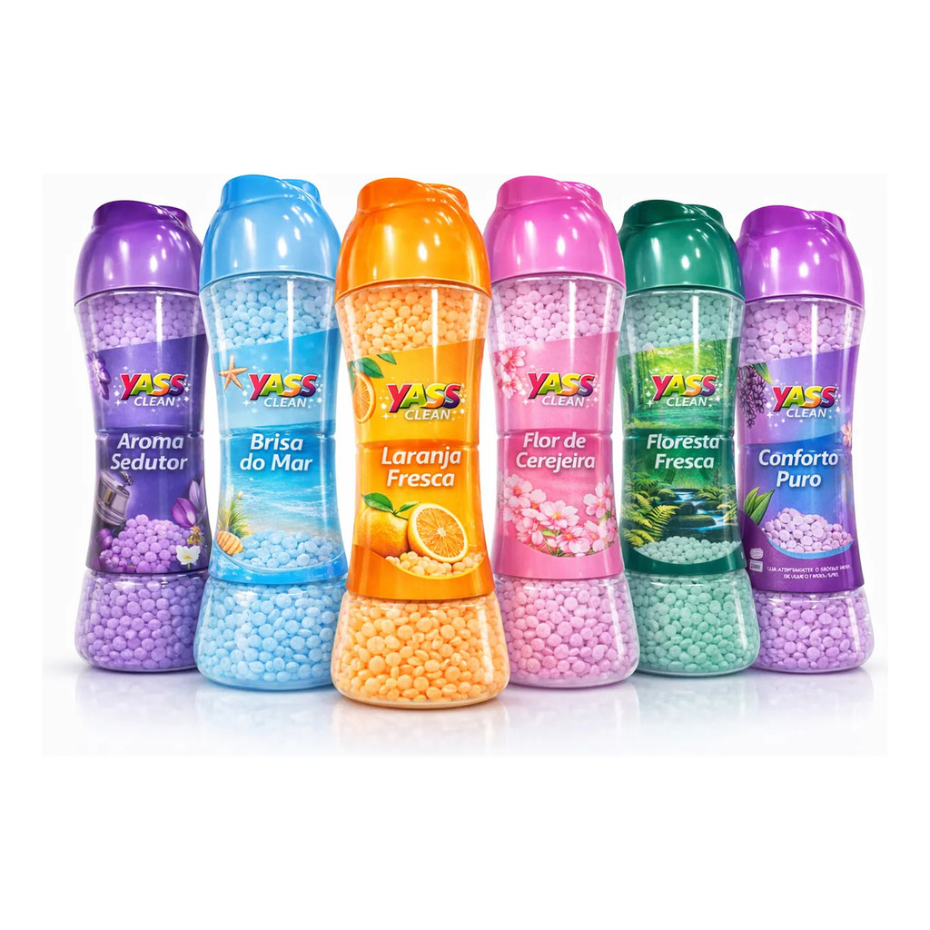 Perfume Para Roupas Yass Clean Duração Premium Em Cristais | Shopee Brasil