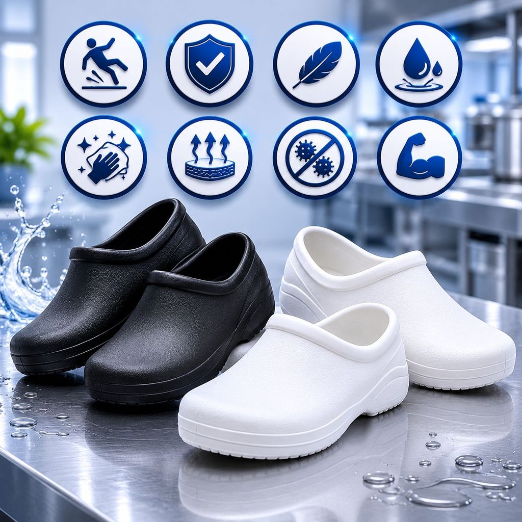 Sapato Cozinha Feminino Hospitalar Enfermagem Masculino Profissional ...