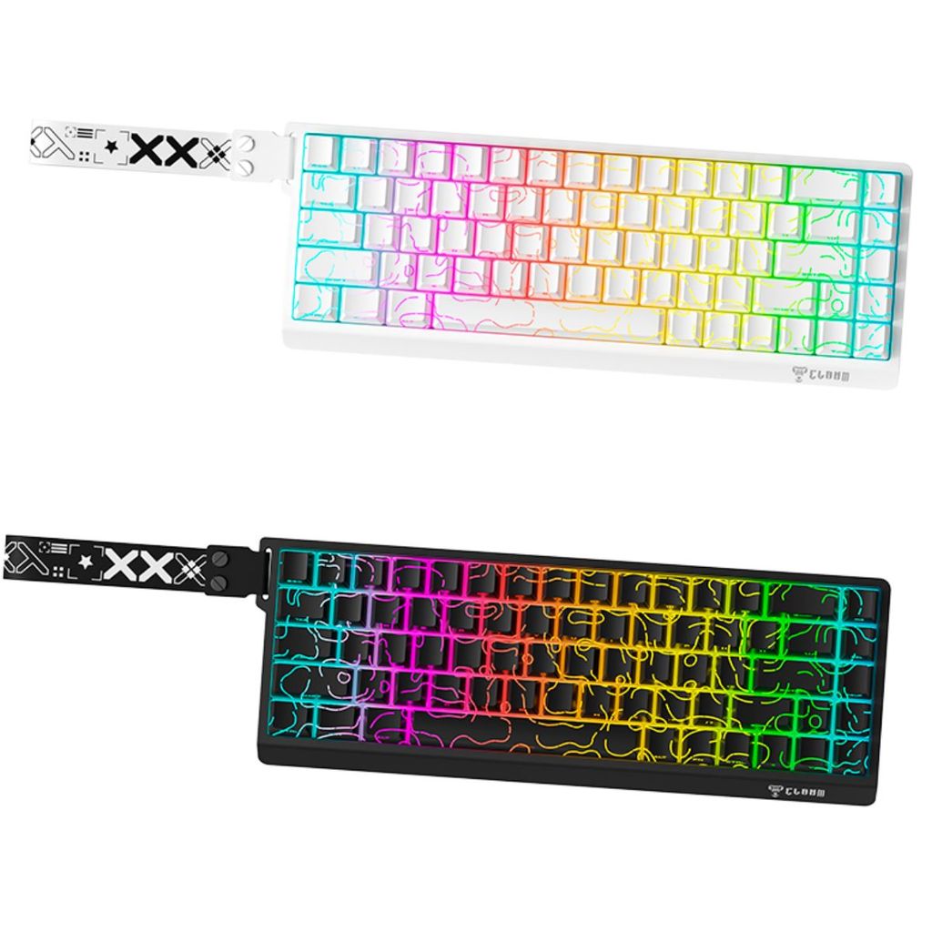 Teclado Gamer 65% Usb-c Rgb Formato Ansi Anti-ghosting | Shopee Brasil