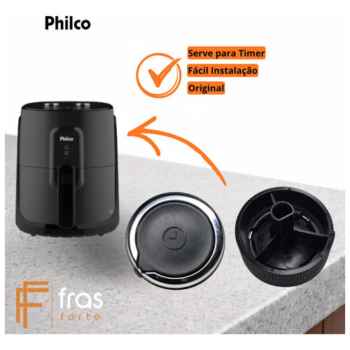 Botão Timer Air Fryer Philco Pfr15p Pfr15pi Orig | Shopee Brasil
