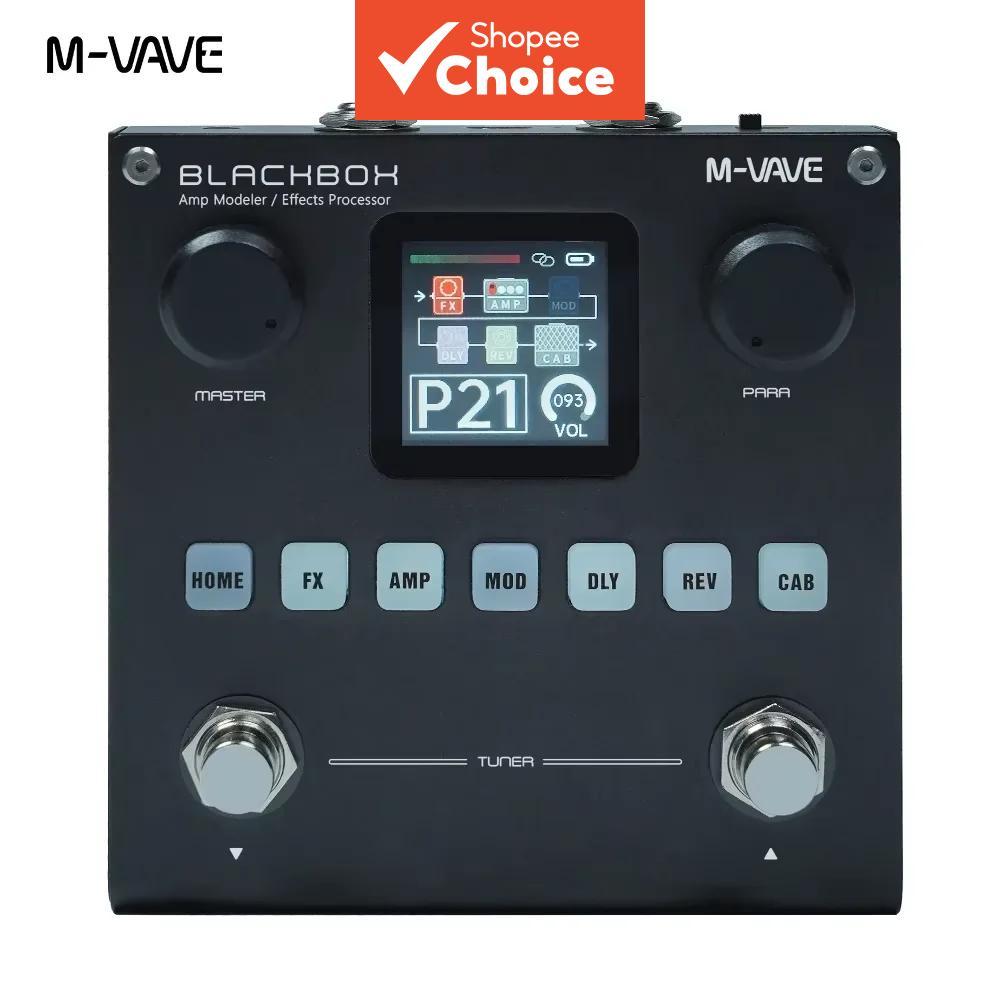 M-VAVE Pedal Efeito para Guitarra BLACKBOX, Processador Multifuncional ...