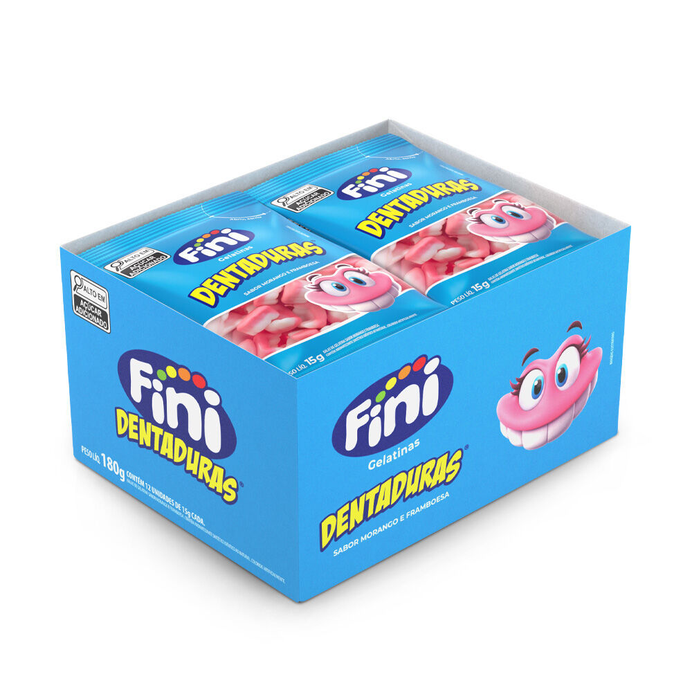 Display Fini Dentaduras 12x15g | Shopee Brasil