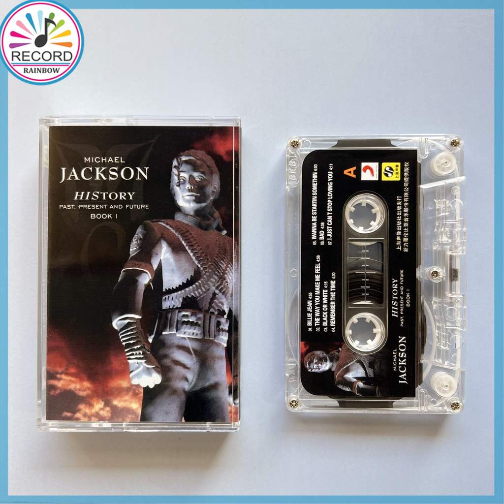 Michael Jackson HIStory Past Present And Future Book I Fita K7 Cassette ...