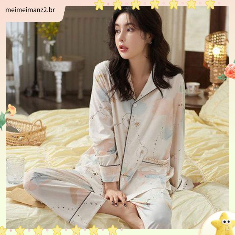 Bonito Sanrio Hello Kitty Cinnamoroll Pijamas Conjunto Kuromi Para ...