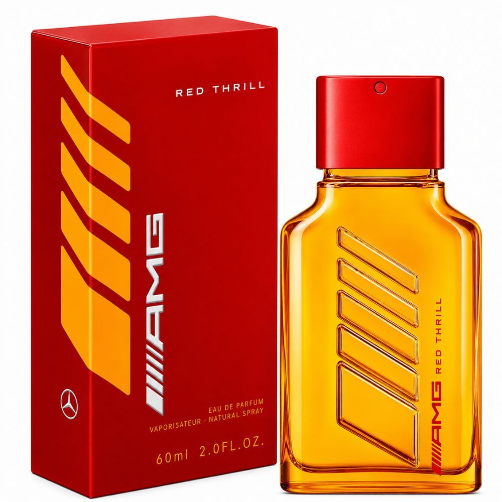Perfume Mercedes-Benz AMG Red Thrill EDP 60ml | Shopee Brasil
