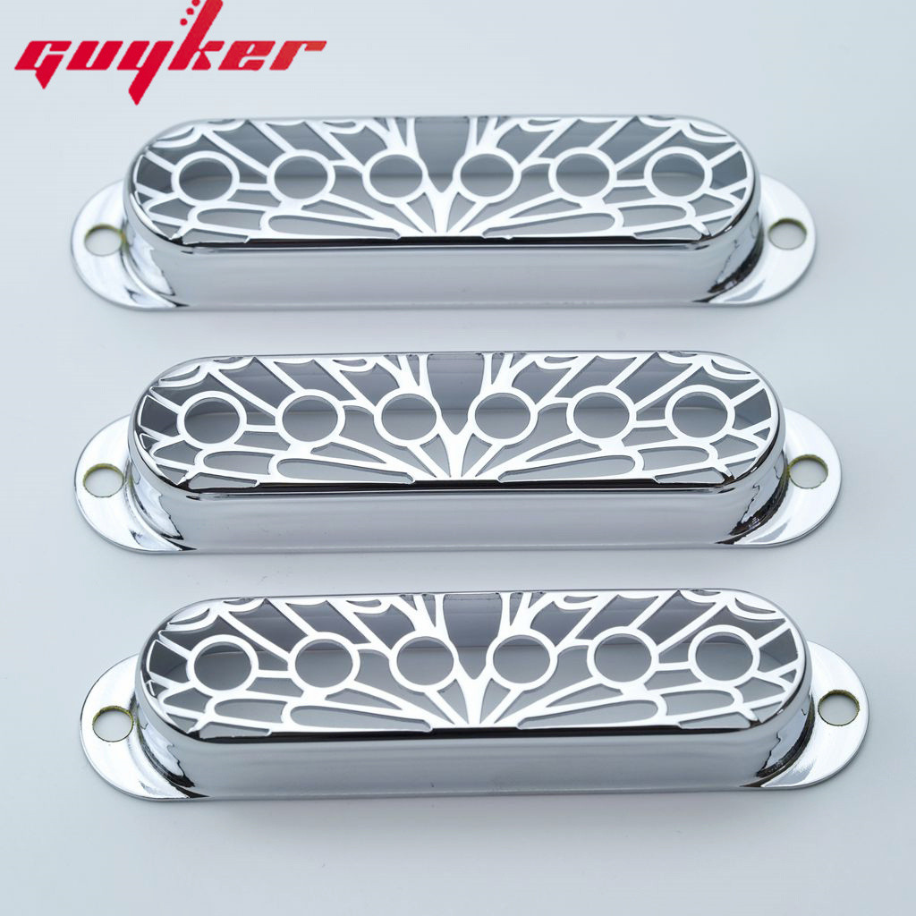 GUYKER Capa De Captadores De Guitarra Alnico V De Três Bobinas Únicas ...